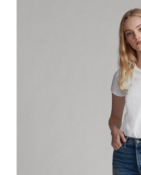 Camisetas y tops de mujer | Crop tops | Ralph Lauren® ES