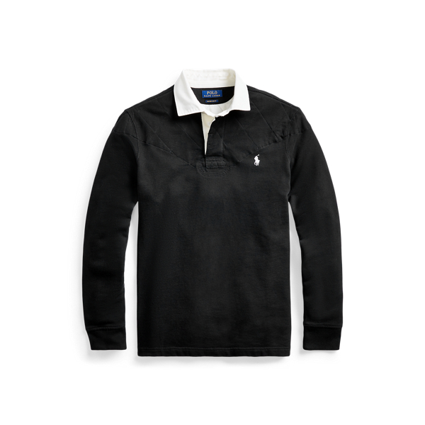 Custom Slim Fit Fleece Rugby for Men | Ralph Lauren® IN