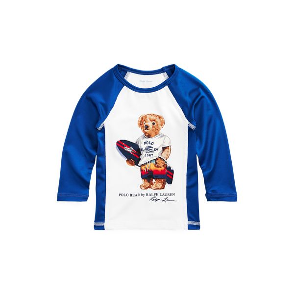Polo Bear Stretch Rash Guard for Baby | Ralph Lauren® AZ
