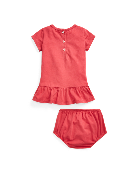 Sparkler Bear Cotton Dress