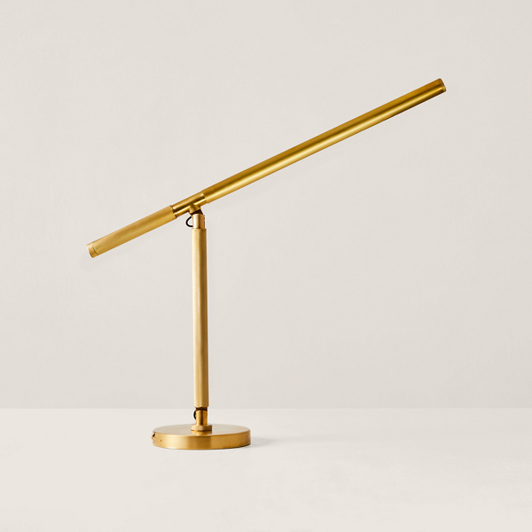 Barrett Knurled Boom-Arm Desk Light for Home | Ralph Lauren® UK