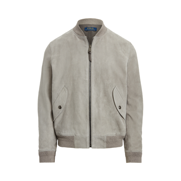 Suede Bomber Jacket | Ralph Lauren UK