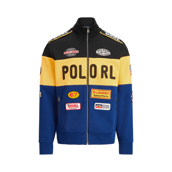 Double-Knit Racing Jacket for Men | Ralph Lauren® BE
