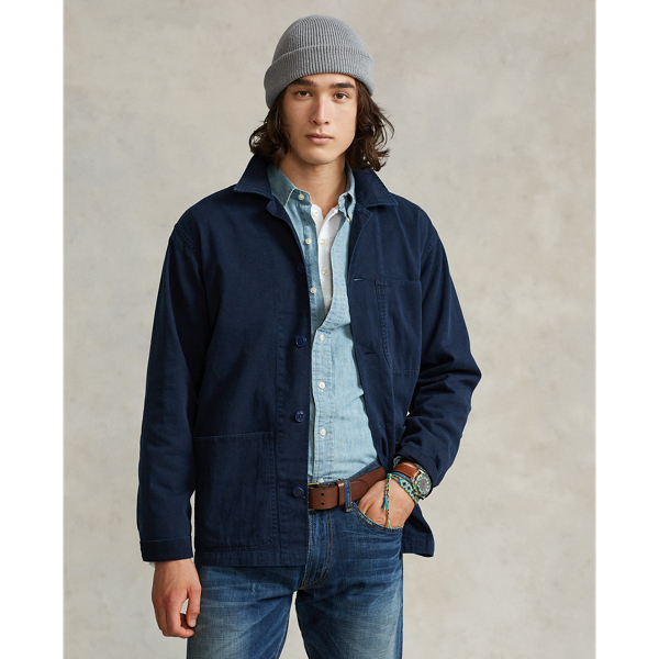 Descubrir 69 Imagen Polo Ralph Lauren Twill Utility Overshirt