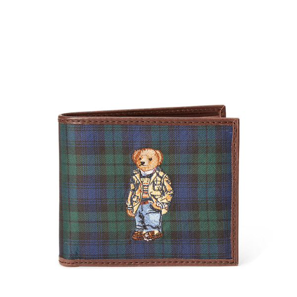 Polo Bear Tie-Silk Billfold Wallet for Men | Ralph Lauren® UK