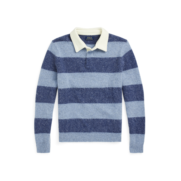 Pull de rugby rayé en laine pour Men | Ralph Lauren® CH
