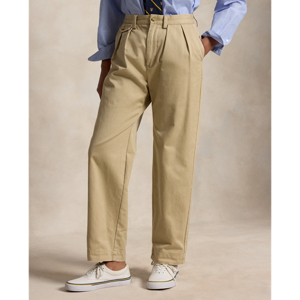 Whitman Relaxed Fit Pleated Trouser for Men | Ralph Lauren® KG