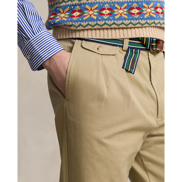 Whitman Relaxed Fit Pleated Trouser for Men | Ralph Lauren® KG