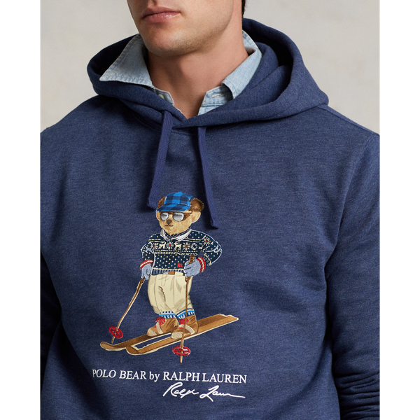 Ski Polo Bear Fleece Hoodie for Men | Ralph Lauren® UK