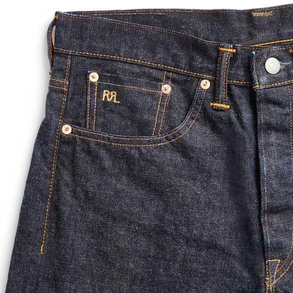 Vintage 5-Pocket East-West Selvedge Jean for Men | Ralph Lauren® UK