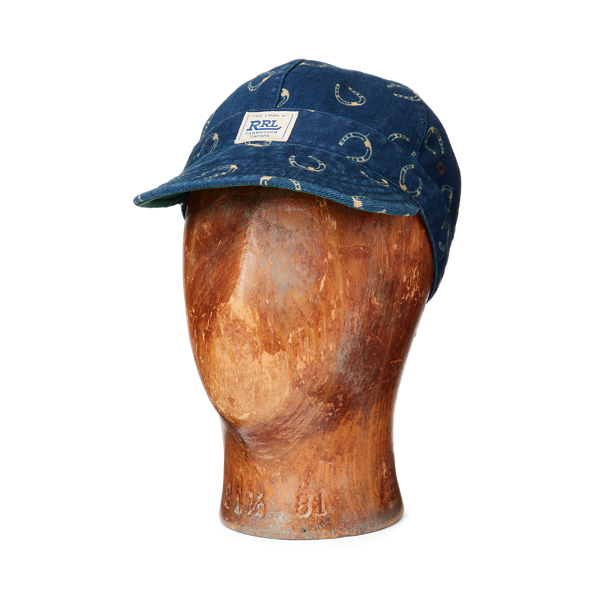 Horseshoe-Print Twill Engineer Cap for Men | Ralph Lauren® GI
