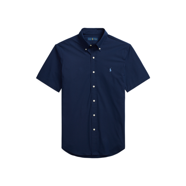 Custom Fit Stretch Poplin Shirt For Men Ralph Lauren® Uk