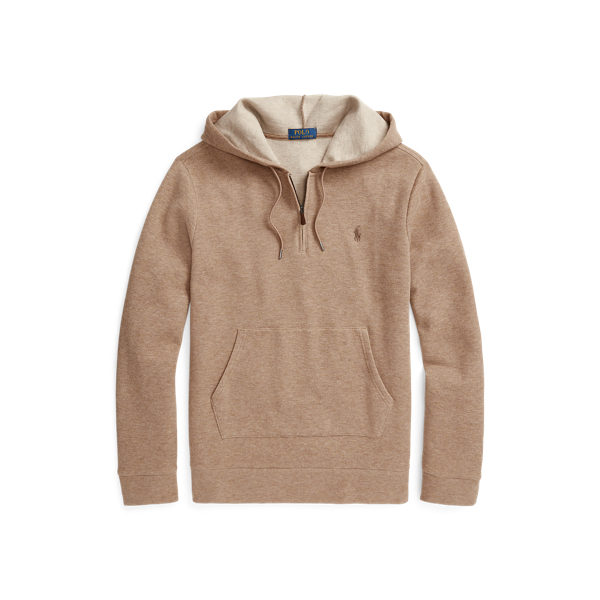 Double-Knit Quarter-Zip Hoodie for Men | Ralph Lauren® UK