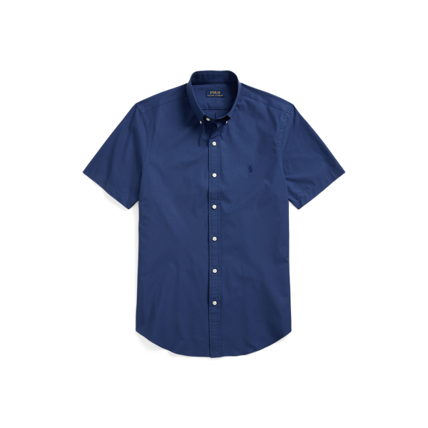 Slim Fit Stretch Poplin Shirt For Men Ralph Lauren® Uk