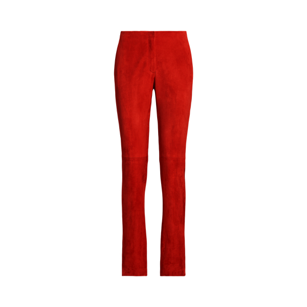 Simone Lamb-Suede Trouser for Women | Ralph Lauren® GI
