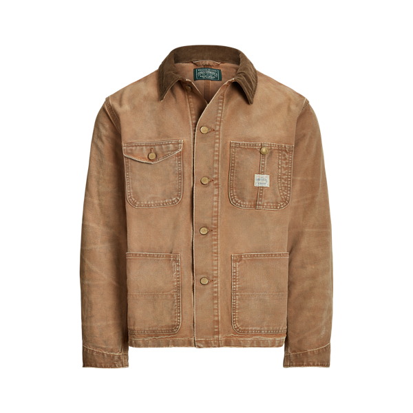 Canvas Utility Jacket for Men | Ralph Lauren® GI