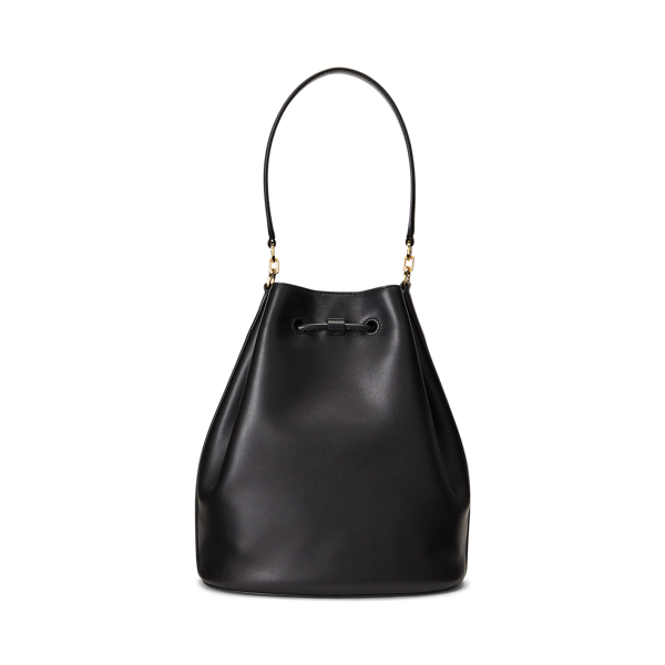 Leather Large Andie Drawstring Bag for Women | Ralph Lauren® SA