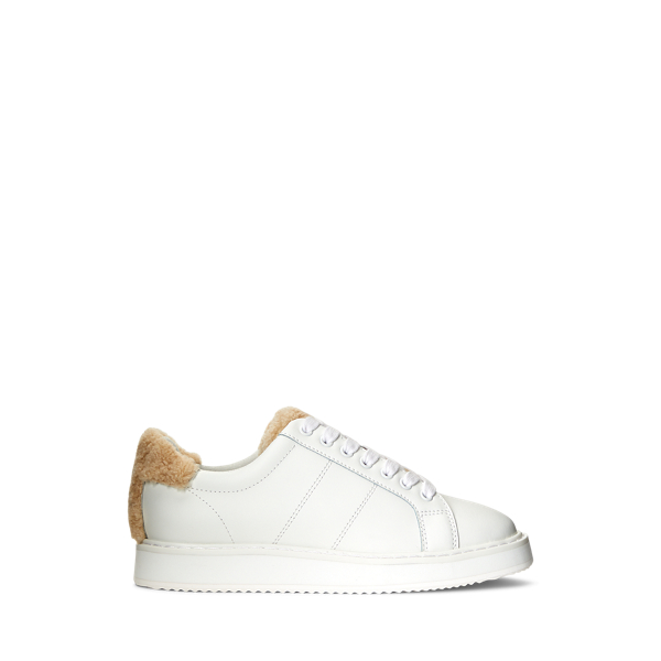 Angeline IV Action Leather Trainer for Women | Ralph Lauren® GE