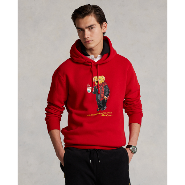 Lunar New Year Polo Bear Hoodie for Men | Ralph Lauren® QA