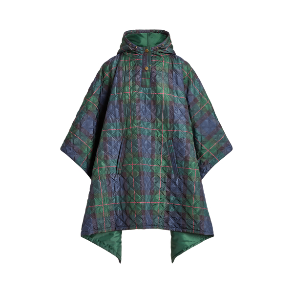 Plaid Quilted Rain Poncho for Women | Ralph Lauren® GP