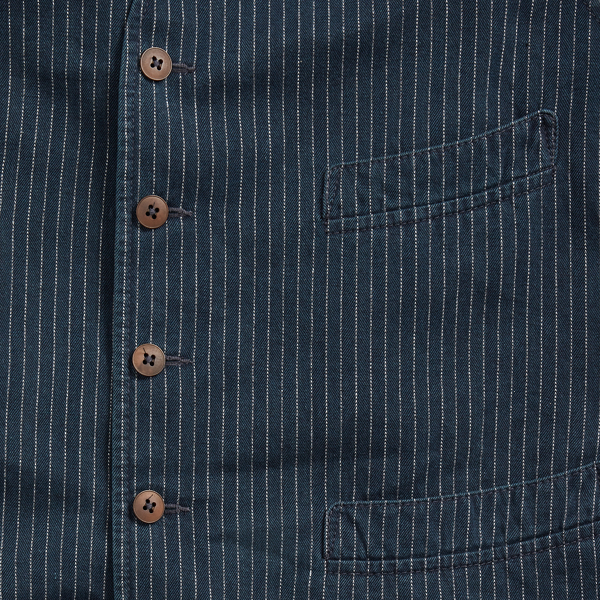 Pinstripe Herringbone Waistcoat