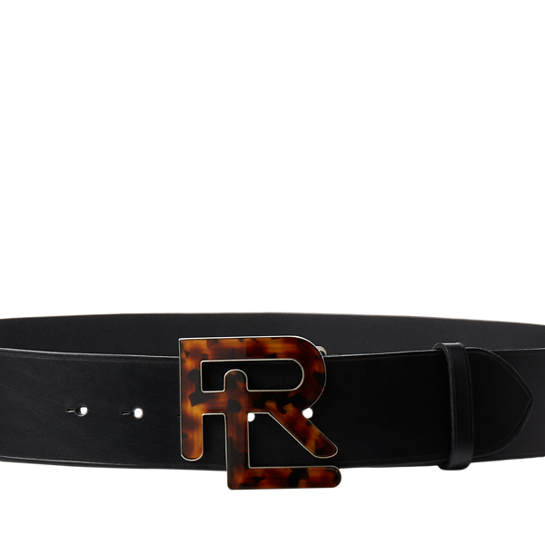 RL Vachetta Leather Wide Belt for Women | Ralph Lauren® IN