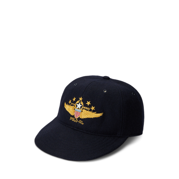Wool-Blend Fitted Ball Cap for Men | Ralph Lauren® NL