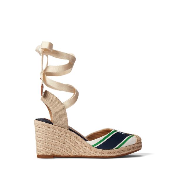 Paislee Canvas Espadrille for Women | Ralph Lauren® IN