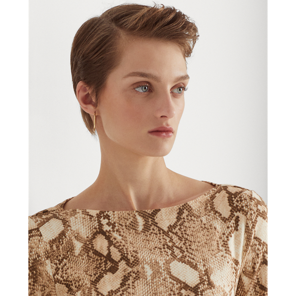 T-Shirt mit Schlangenmuster für Women | Ralph Lauren® DE