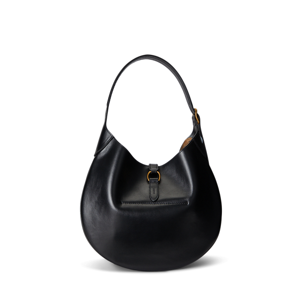 Polo ID Medium Leather Shoulder Bag for Women | Ralph Lauren® OM
