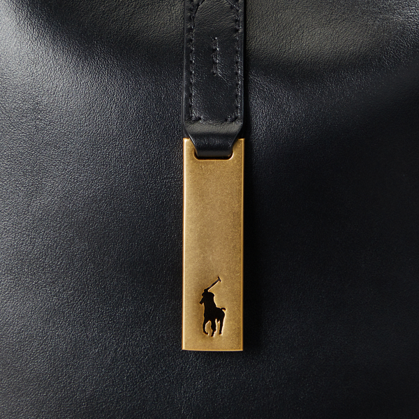 Polo ID Medium Leather Shoulder Bag for Women | Ralph Lauren® OM