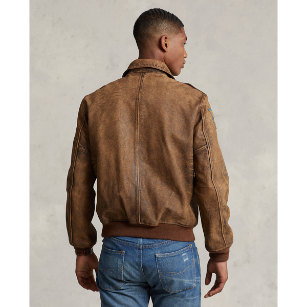Leather Flight Jacket for Men | Ralph Lauren® JO