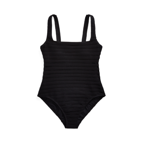 Maillot Une Pièce Encolure Carrée Filet Pour Women Ralph Lauren® Be
