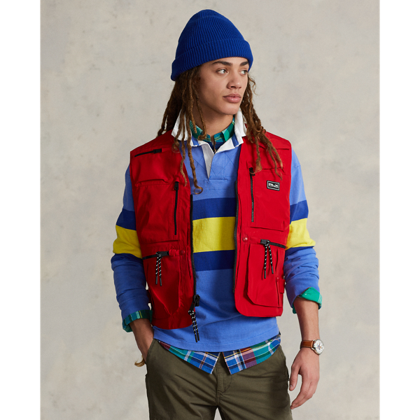 Water-Repellent Utility Gilet for Men | Ralph Lauren® AE