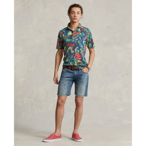 Classic Fit Tropical Jersey Polo Shirt for Men | Ralph Lauren® IN