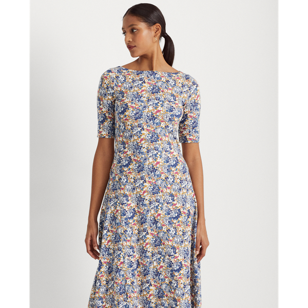 Lauren Ralph Lauren Floral Midi Dress