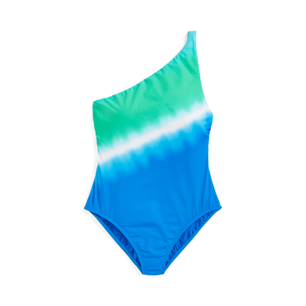 Ombre One Shoulder One Piece For Women Ralph Lauren® Uk