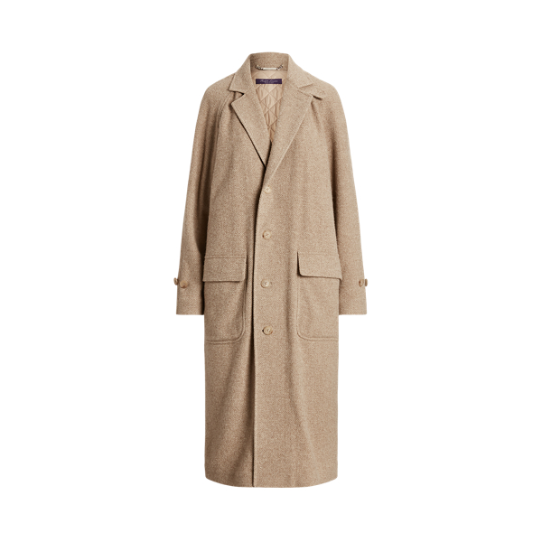 Karima Herringbone Tweed Car Coat for Women | Ralph Lauren® PK